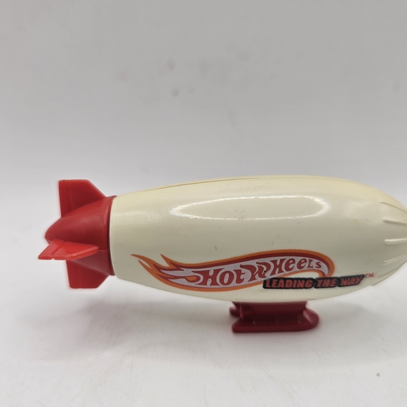 Hot Wheels | Toys | Hot Wheels Red And Cream Blimp Toy | Poshmark